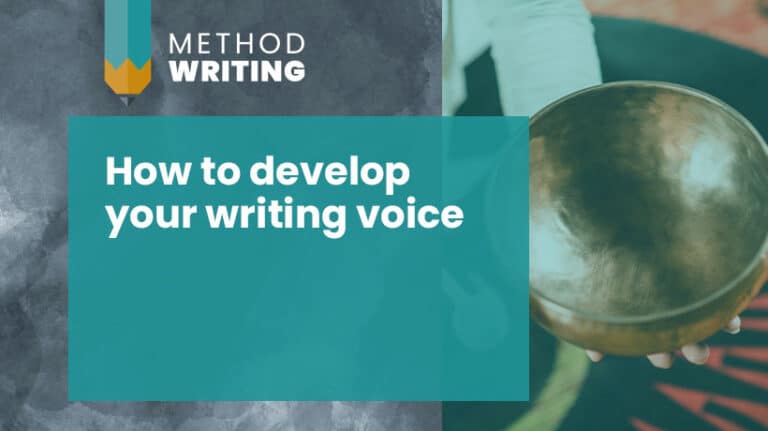How to develop your writing voice | METHOD WRITING | creative writing
